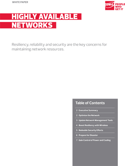 Highly Available Networks | StateTech Magazine